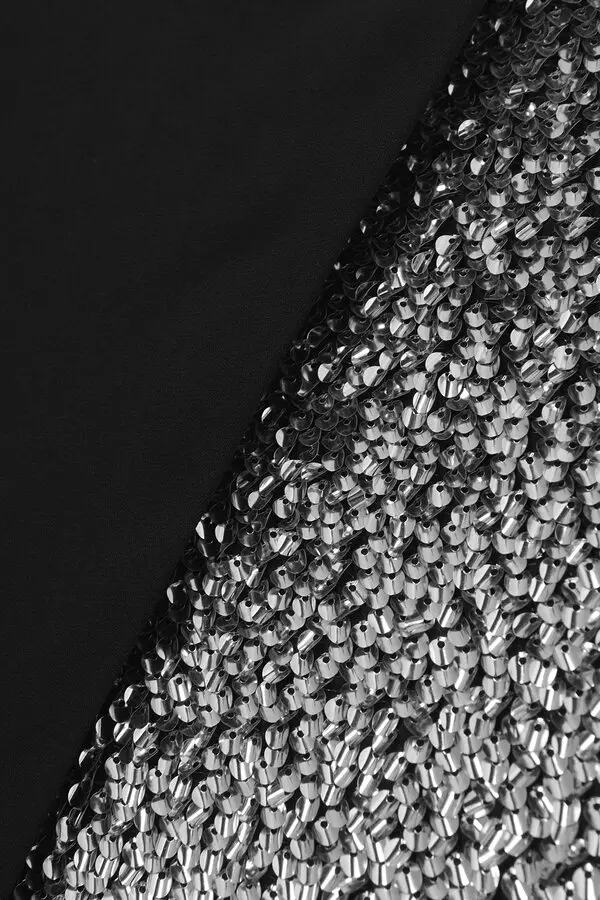 Givenchy Sequin-embellished Open-back Crepe Gown