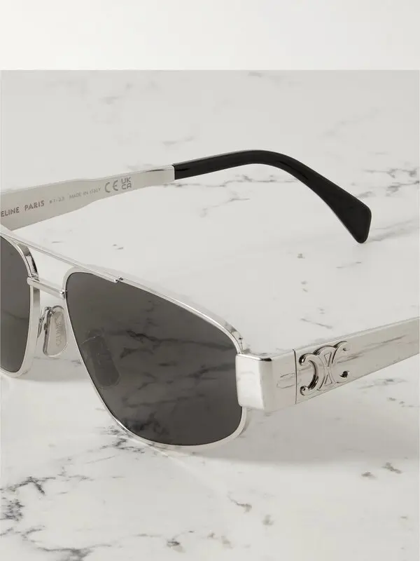 Celine Triomphe Aviator-style Sunglasses