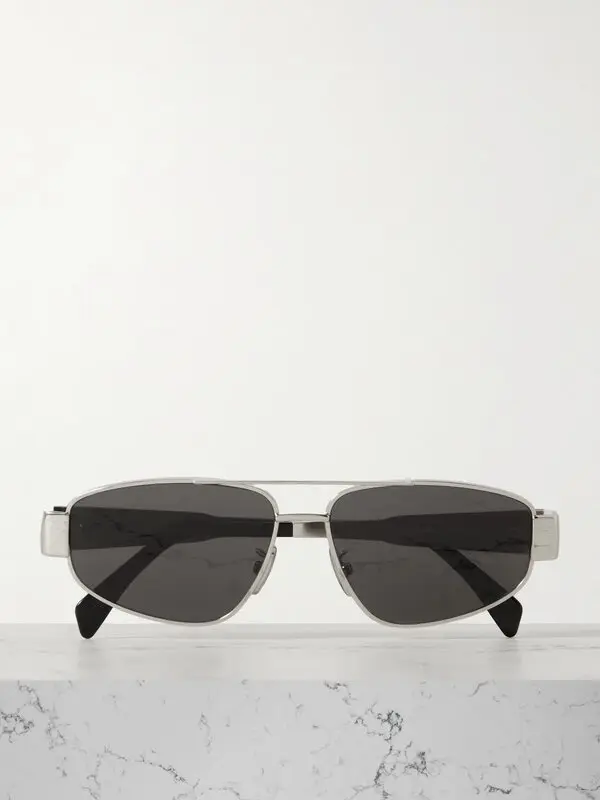 Celine Triomphe Aviator-style Sunglasses