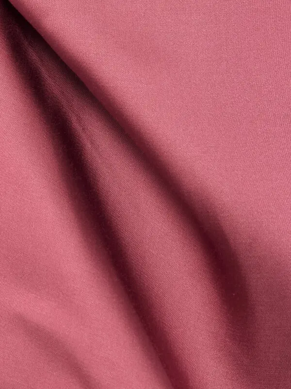 Rick Owens Lido Strapless Asymmetric Satin Top