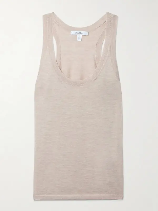 Max Mara Abbono Cashmere Tank