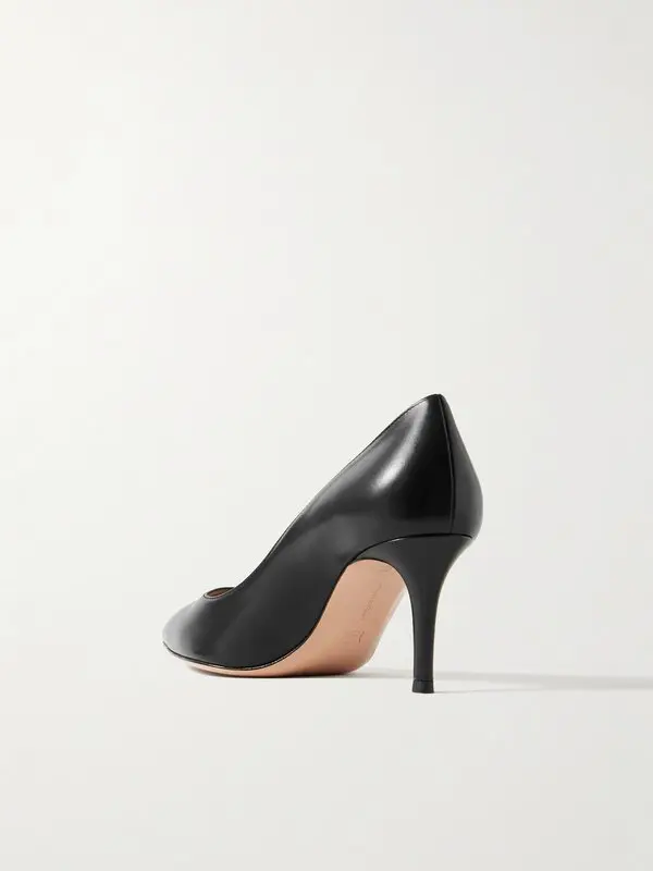 GIANVITO ROSSI 70 Leather Pumps