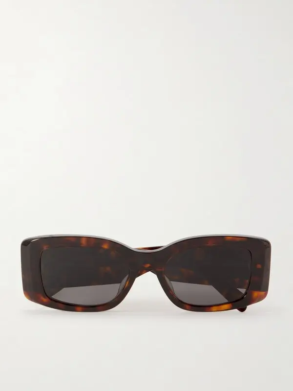 Celine Triomphe Oversized Square Sunglasses - Tortoiseshell