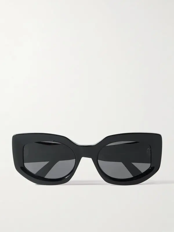 Celine Bold Cat-eye Sunglasses - Black