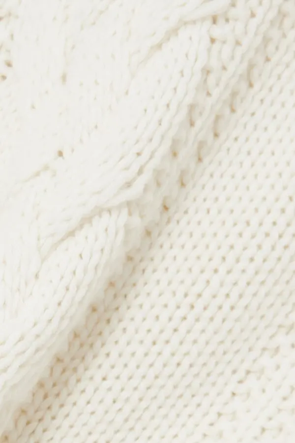 Gabriela Hearst Ramirez Cable-knit Cashmere Vest