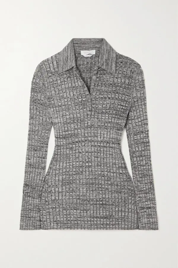 Gabriela Hearst Alam Ribbed Cashmere Sweater