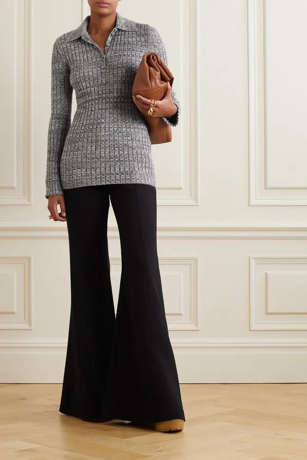 Gabriela Hearst Alam Ribbed Cashmere Sweater