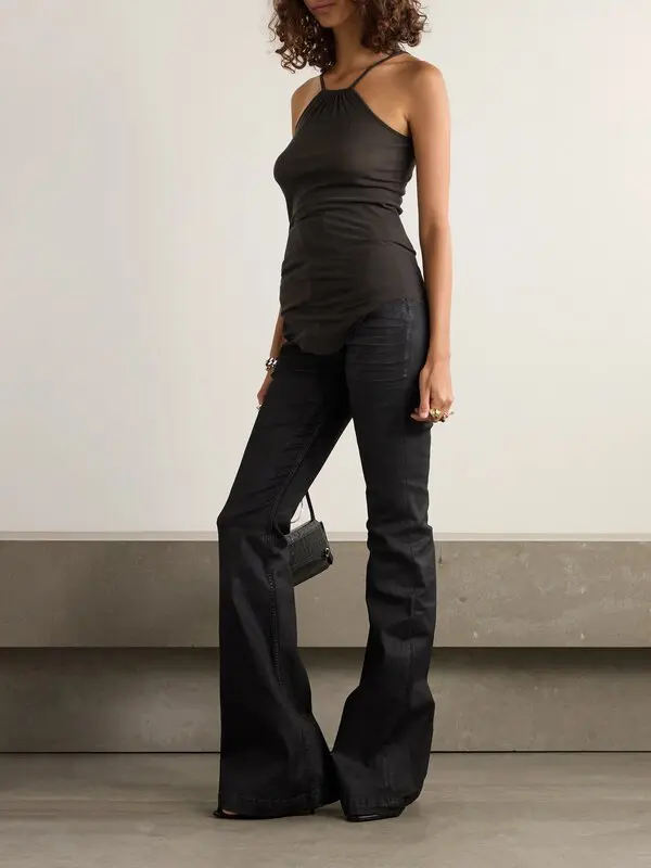 Rick Owens Skorpio Ribbed-knit Tank