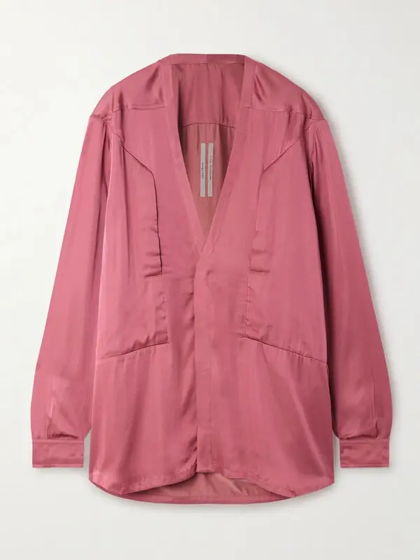 Rick Owens Satin Shirt