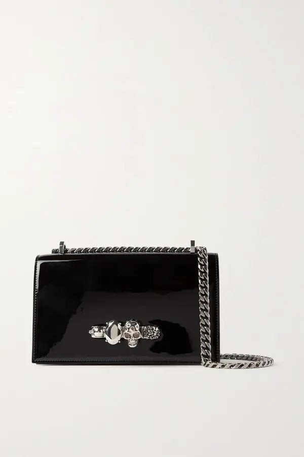 Alexander McQueen Embellished Shoulder Bag