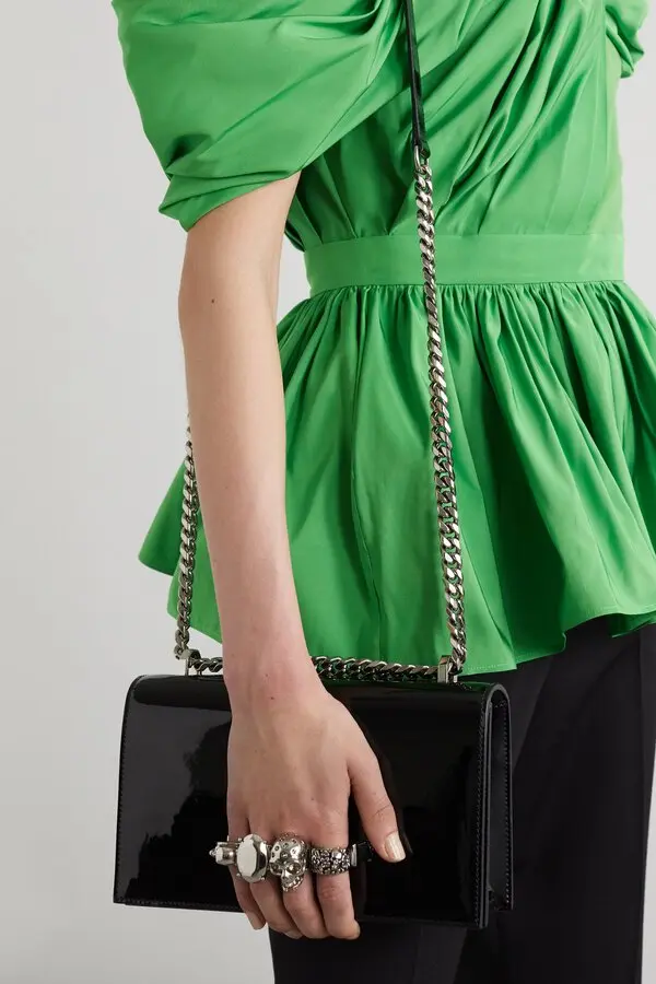 Alexander McQueen Embellished Shoulder Bag