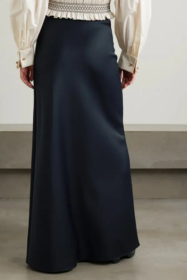 Max Mara Clavier Jersey Maxi Skirt