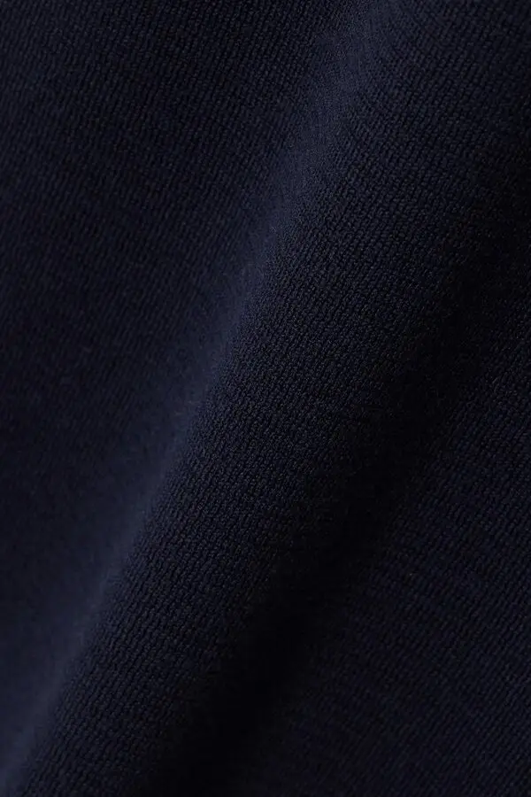 Max Mara Eridani Wool Mini Dress - Blue