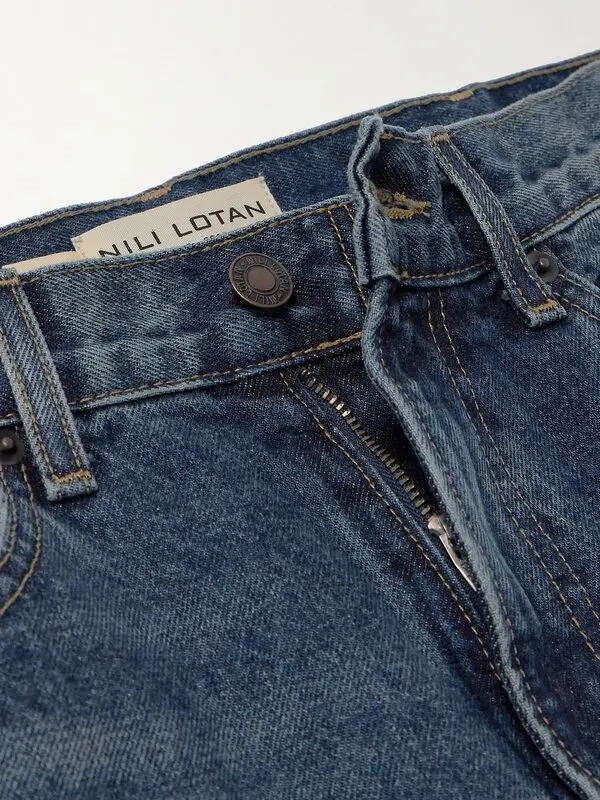 NILI LOTAN Mitchell Boyfriend Jeans - Blue