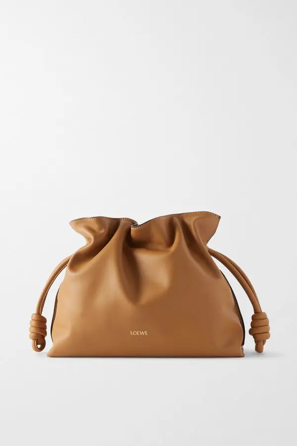 Loewe Flamenco Clutch - Brown