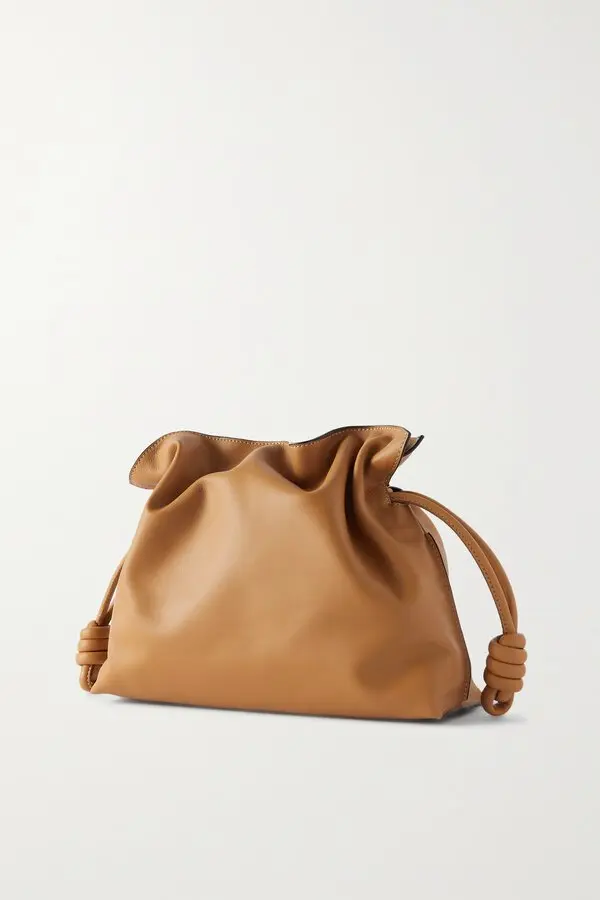 Loewe Flamenco Clutch - Brown