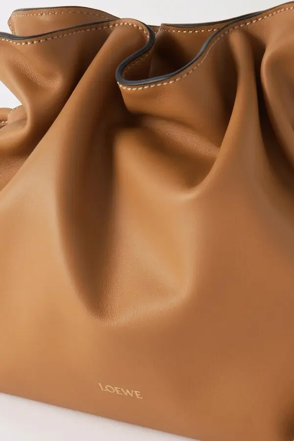 Loewe Flamenco Clutch - Brown