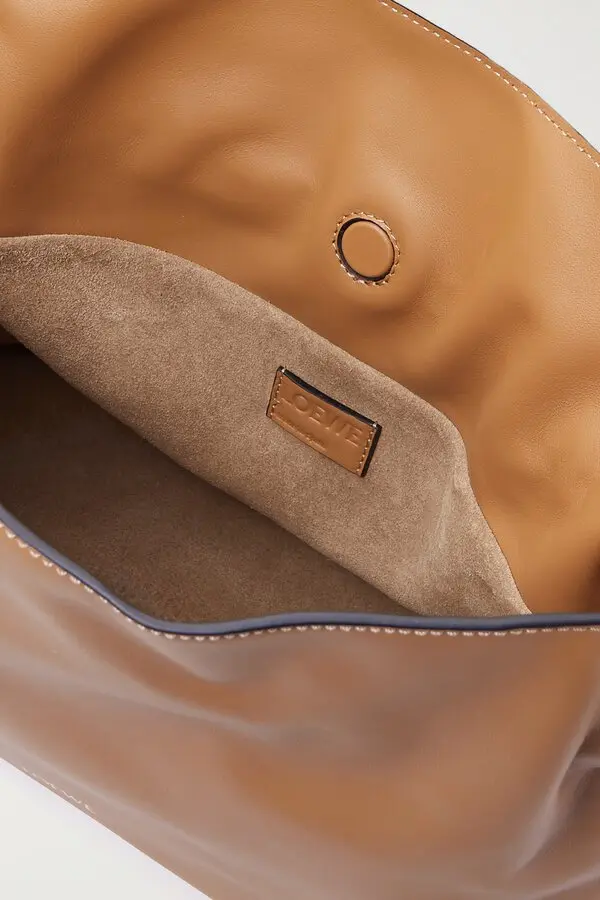 Loewe Flamenco Clutch - Brown