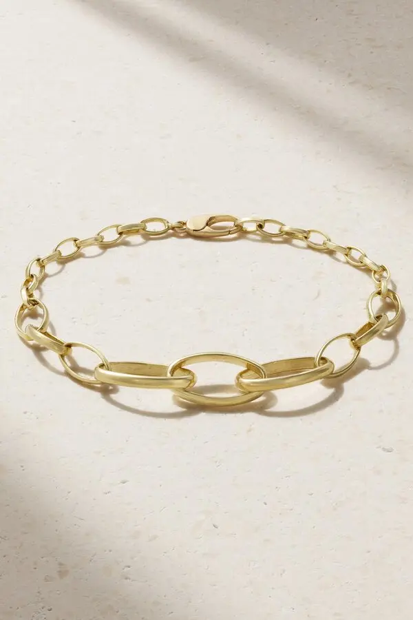 JENNIFER MEYER Edith 18-karat Link Bracelet - Gold