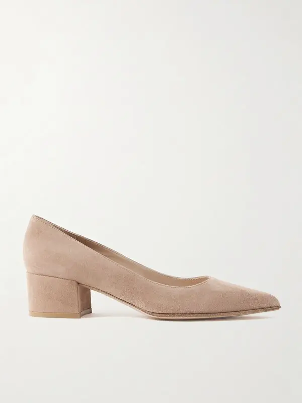 GIANVITO ROSSI Piper 45 Suede Pumps