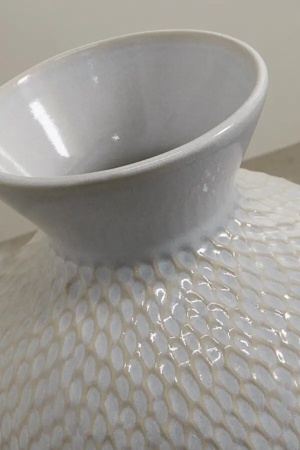 MARLOE MARLOE Net Sustain Sloane Glazed Ceramic Vase