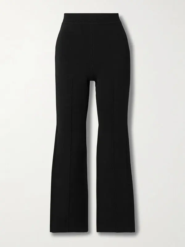 Simkhai Ashlon Knitted Straight-leg Pants
