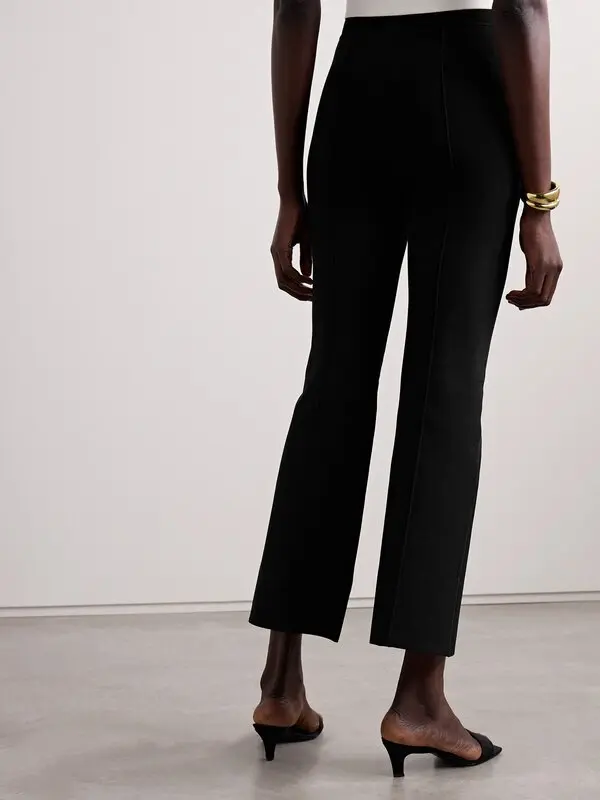 Simkhai Ashlon Knitted Straight-leg Pants