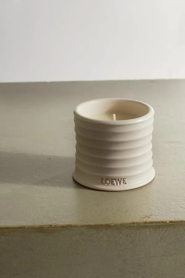 LOEWE PERFUMES Oregano Small Scented Candle, 170g - White
