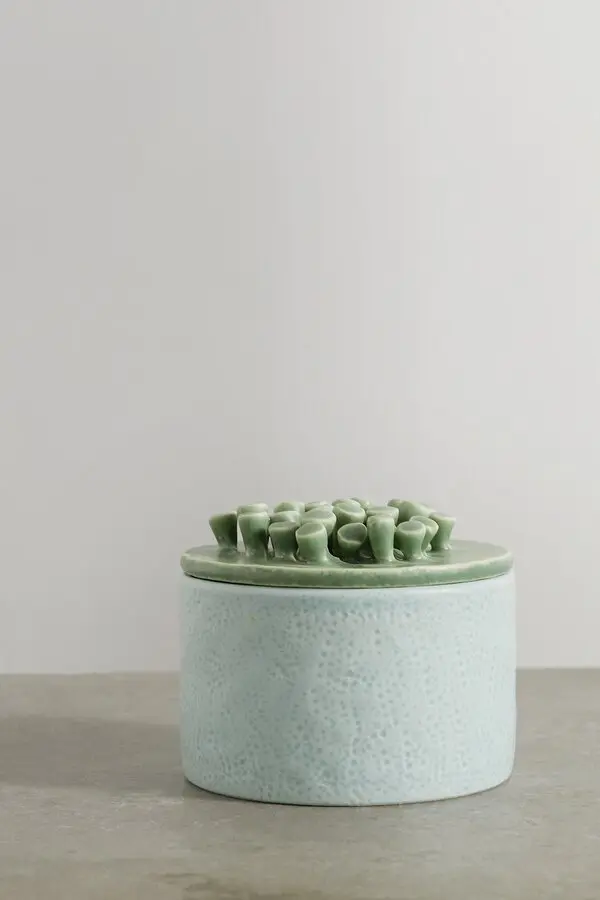 MARLOE MARLOE Net Sustain Coral Glazed Ceramic Vanity Box