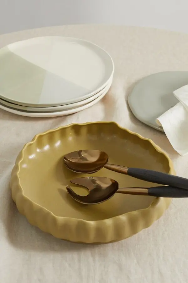 MARLOE MARLOE Net Sustain Chloe Ceramic Serving Bowl