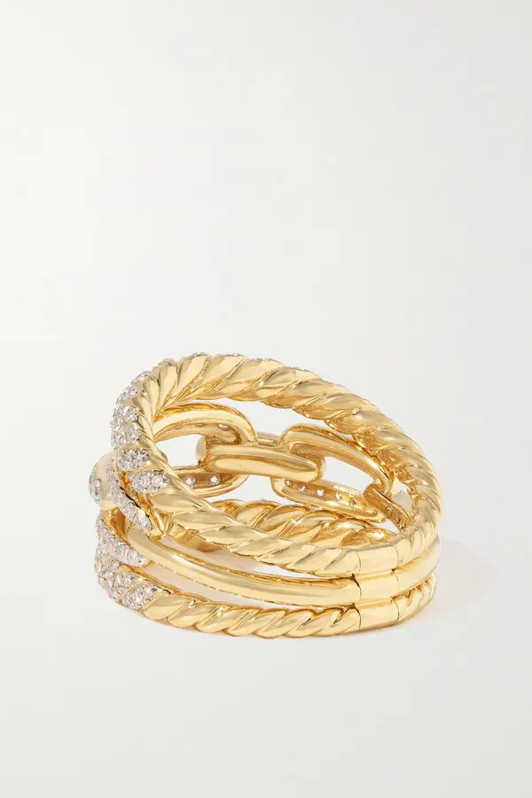David Yurman Stax Diamond Ring