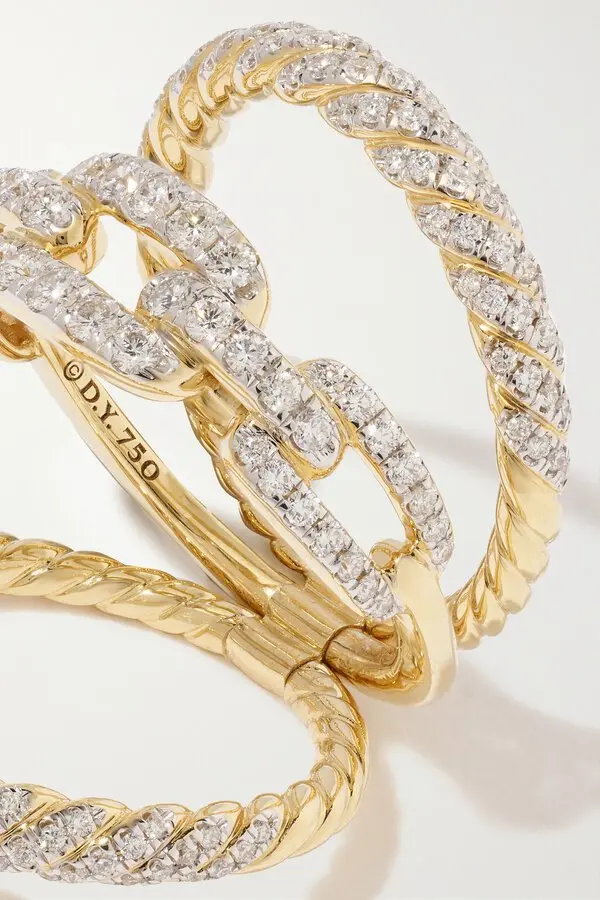 David Yurman Stax Diamond Ring