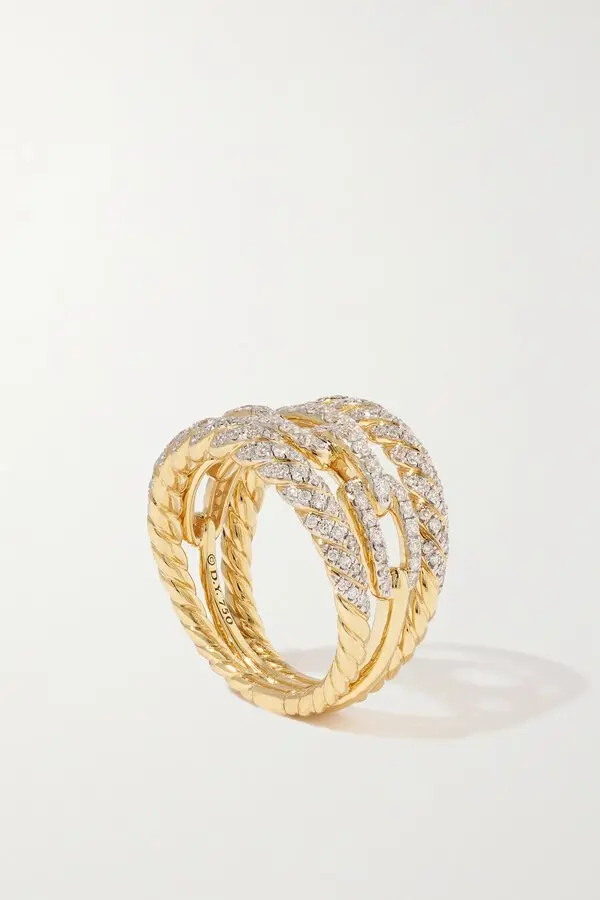 David Yurman Stax Diamond Ring