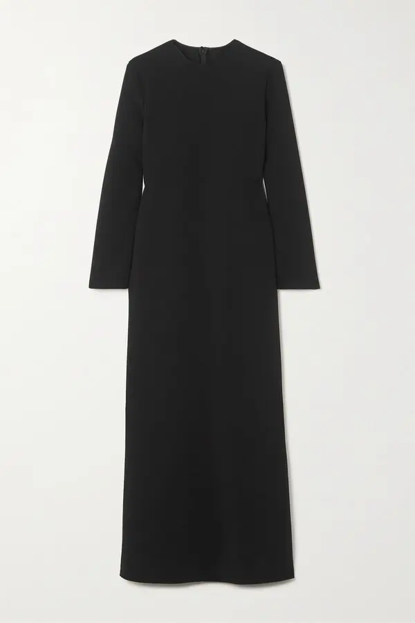THE ROW Amara Crepe Maxi Dress