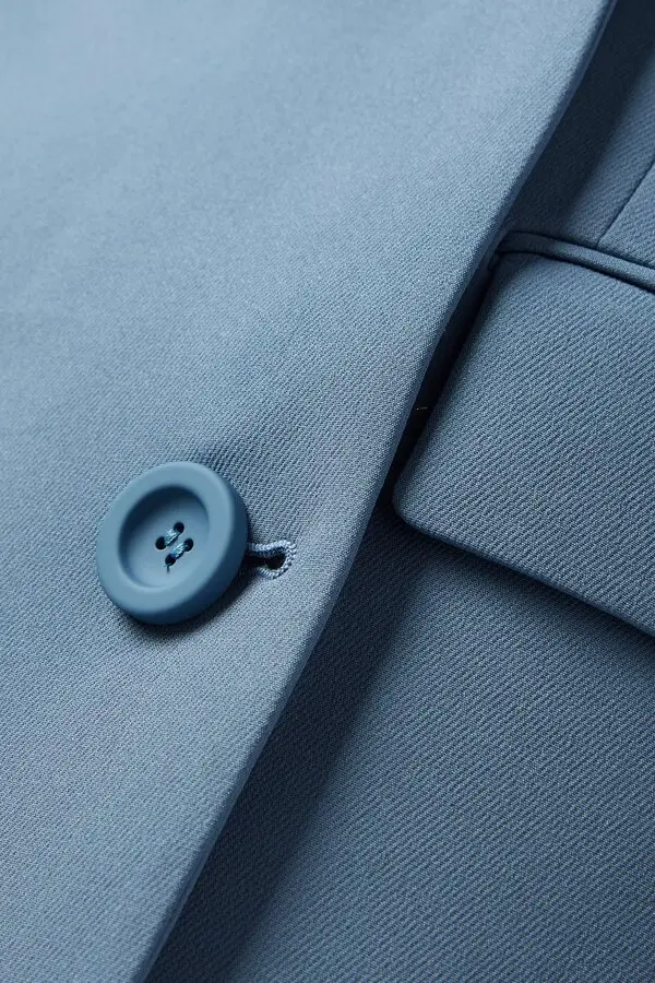 Acne Studios Double-breasted Peak Lapel Twill Blazer