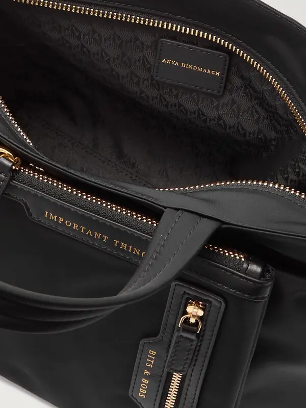 ANYA HINDMARCH Leather-trimmed Econyl® Tote Bag