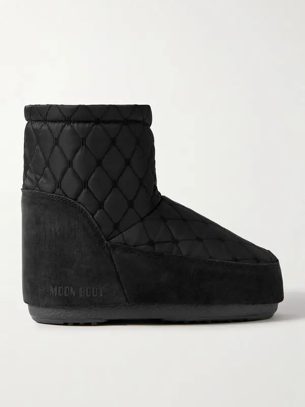 Moon Boot Icon Low Snow Boots - Black