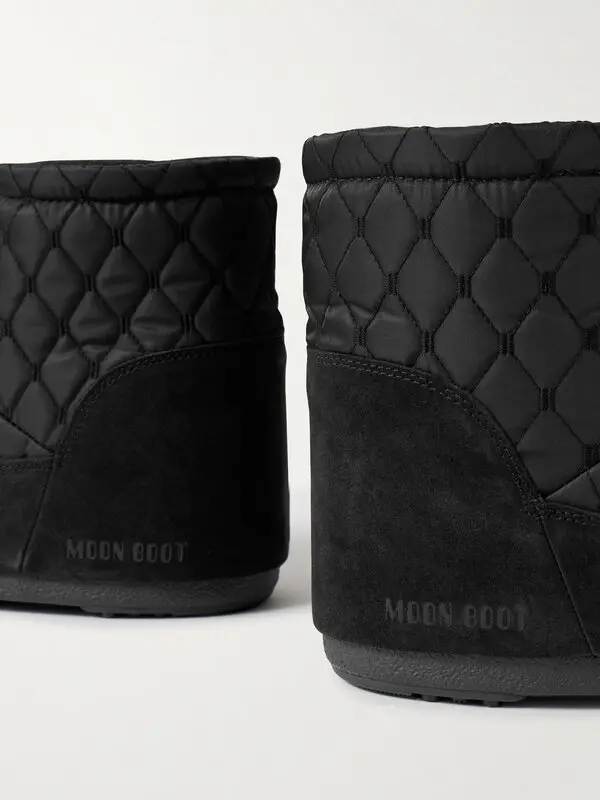 Moon Boot Icon Low Snow Boots - Black