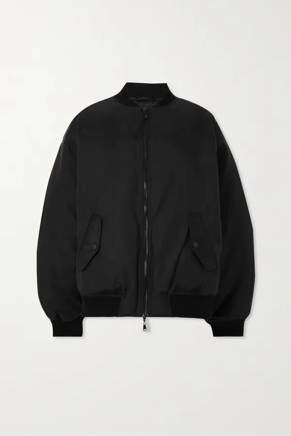Wardrobe.NYC Reversible Quilted Shell Bomber Jacket