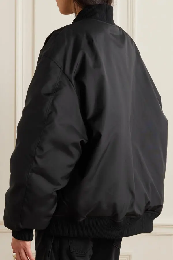 Wardrobe.NYC Reversible Quilted Shell Bomber Jacket