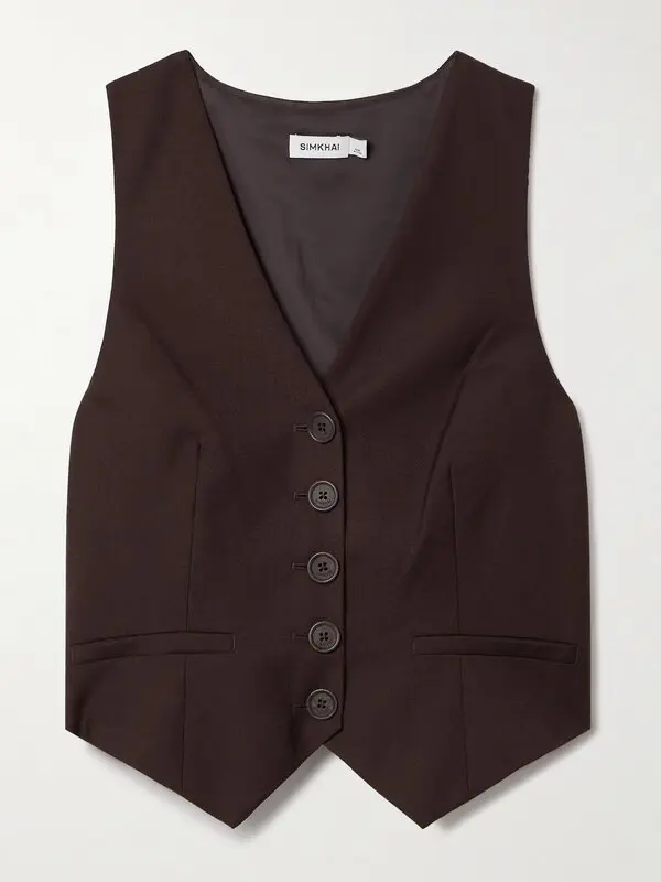 Simkhai Deb Wool Vest