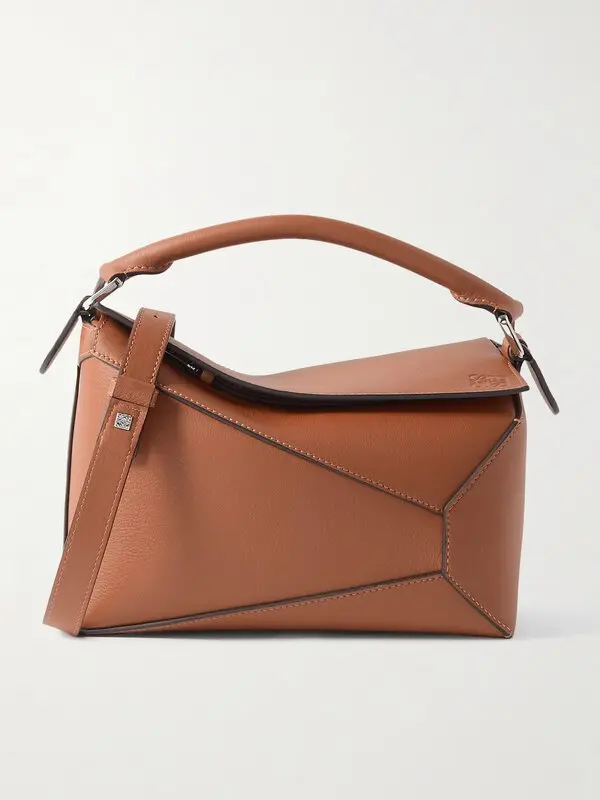 Loewe Puzzle Edge Small Shoulder Bag - Brown