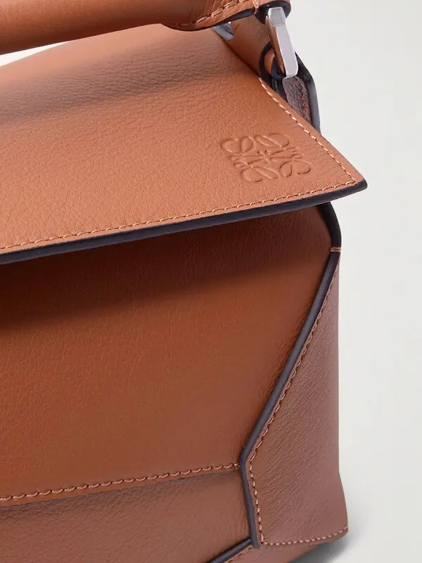 Loewe Puzzle Edge Small Shoulder Bag - Brown