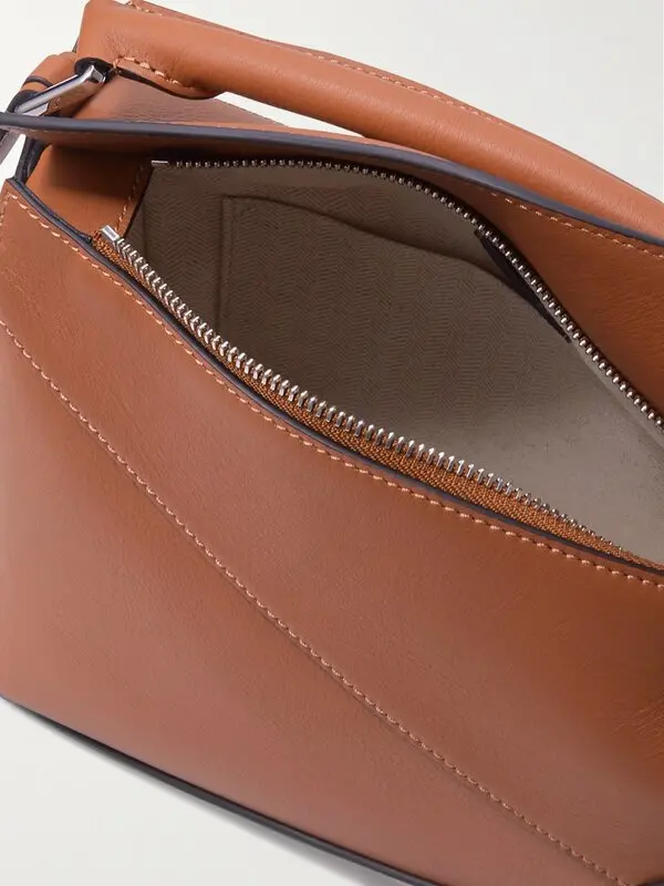 Loewe Puzzle Edge Small Shoulder Bag - Brown