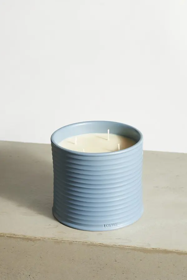 LOEWE PERFUMES Cypress Balls Large Scented Candle, 2120g - Blue