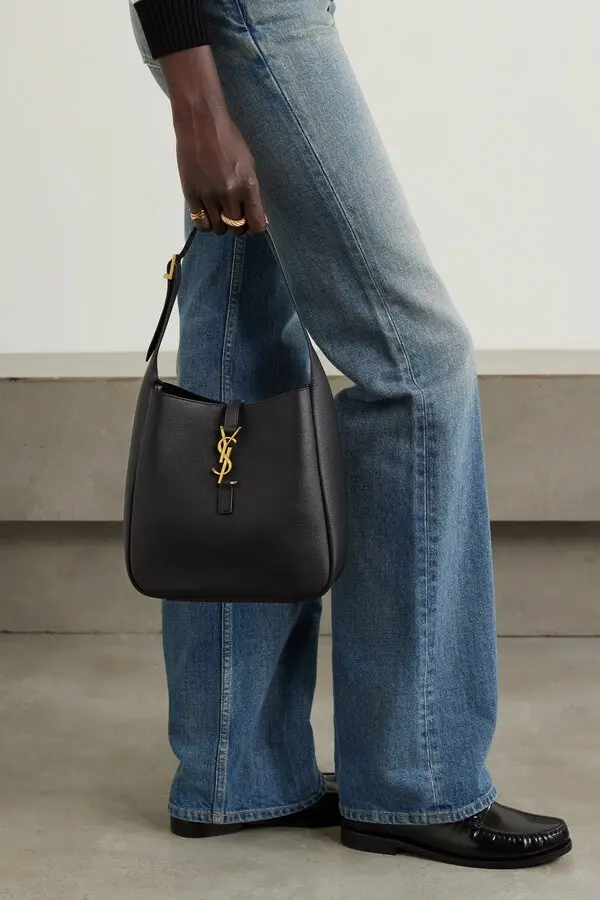 Saint Laurent Le 5 À 7 Supple Small Shoulder Bag - Black