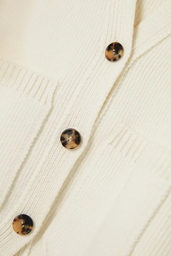 Khaite Scarlet Cashmere Cardigan - Off-white