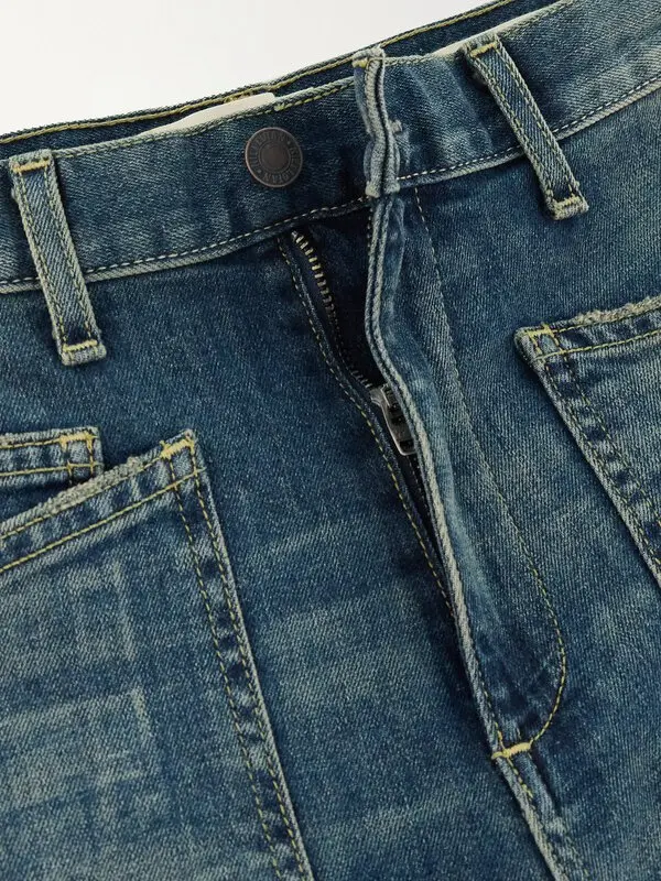 NILI LOTAN Shon Boyfriend Jeans - Blue