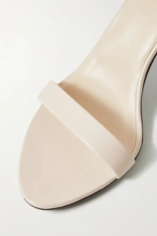 THE ROW Maud Lace-up Leather Sandals