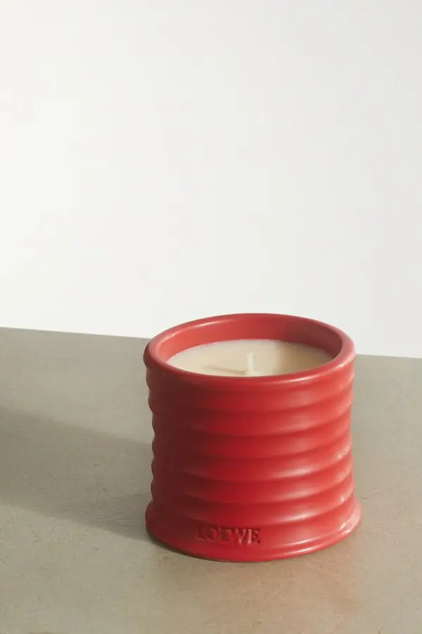 LOEWE PERFUMES Tomato Leaves Small Scented Candle, 170g - Red
